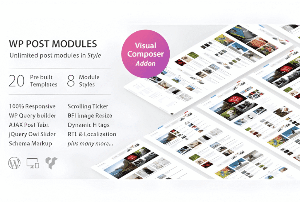 WP Post Modules for NewsPaper and Magazine Layouts - v2.7.0 | MOD